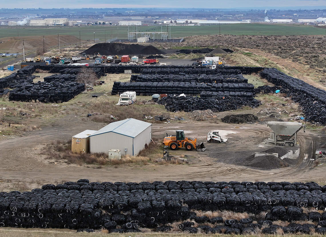 Richland ordered to clean up massive Twin Bridges tire pile | Tri-City ...
