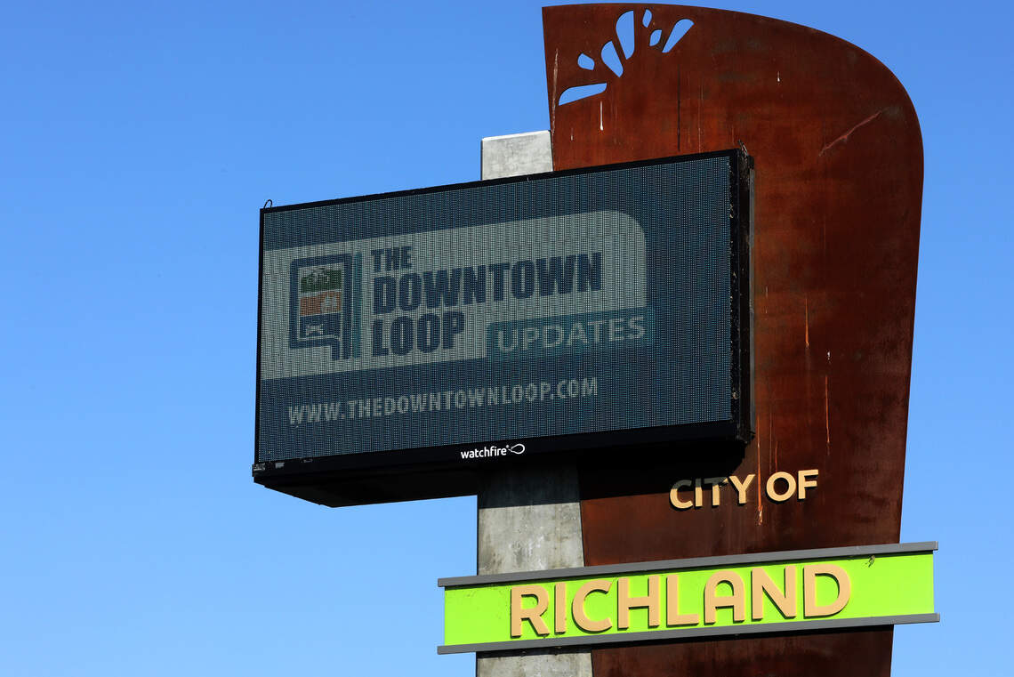 Richland $25M downtown loop reroutes central traffic project | Tri-City ...
