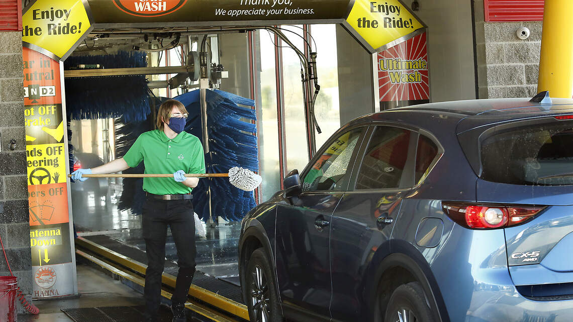 Bush Car Wash opens in spite of COVID-19 stay-at-home order | Tri-City ...