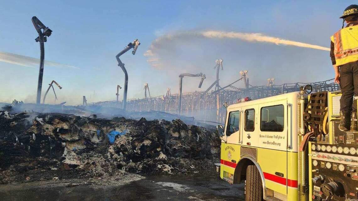 Progress at Kennewick WA Lineage fire. Faster work urged | Tri-City Herald